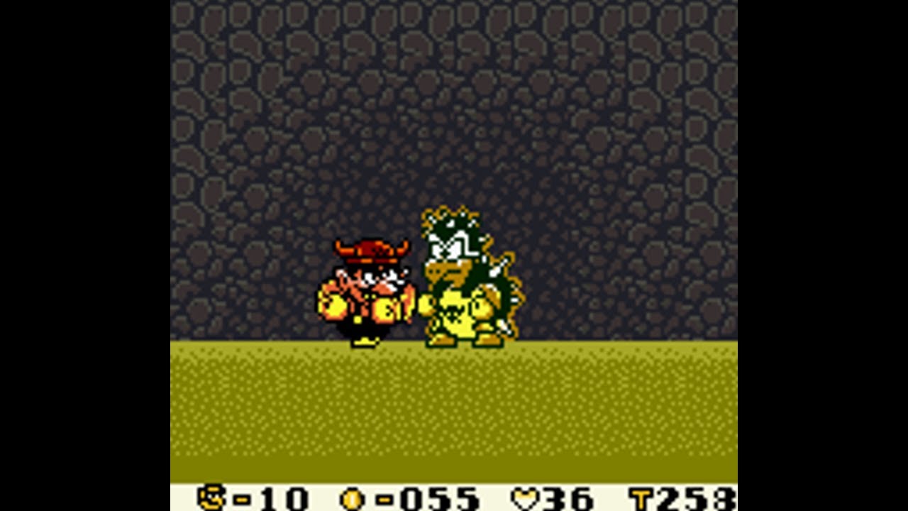 Wario Land 1 DX: Part 5: Course No.05 - Rice Beach 5 (Spiked Koopa Boss ...