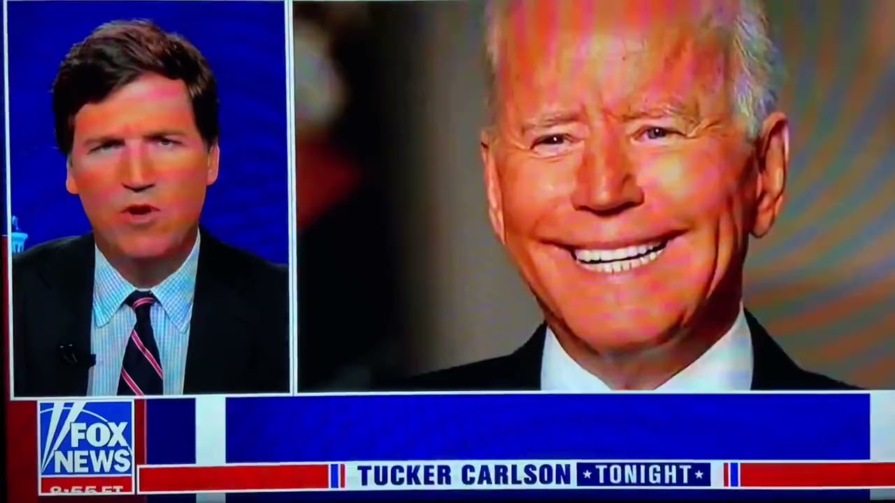 Joe Biden is turning orange - YouTube