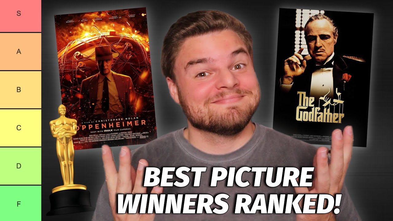 Best Picture Winners Ranked! (TIER LIST) - YouTube