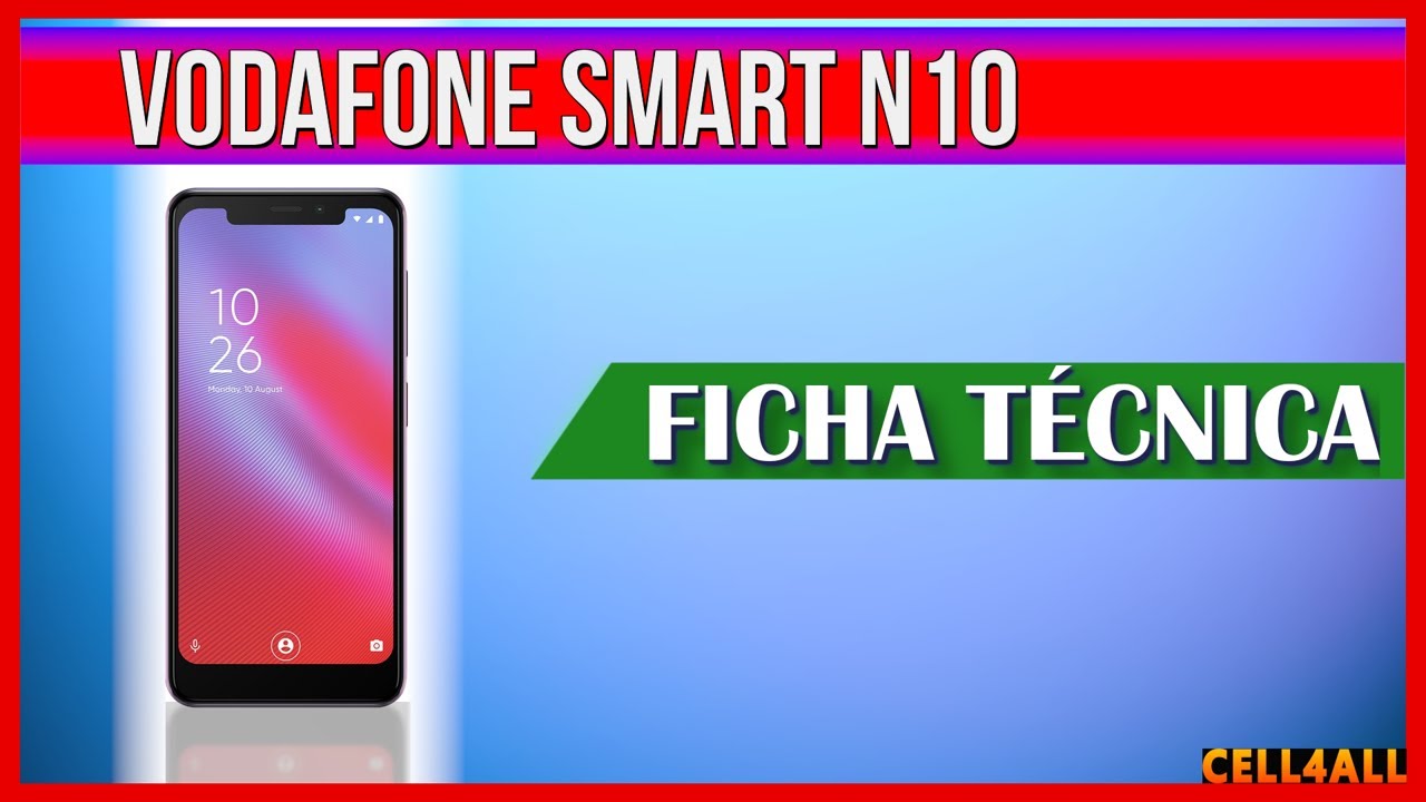 Vodafone Smart N10 | Ficha Técnica - YouTube
