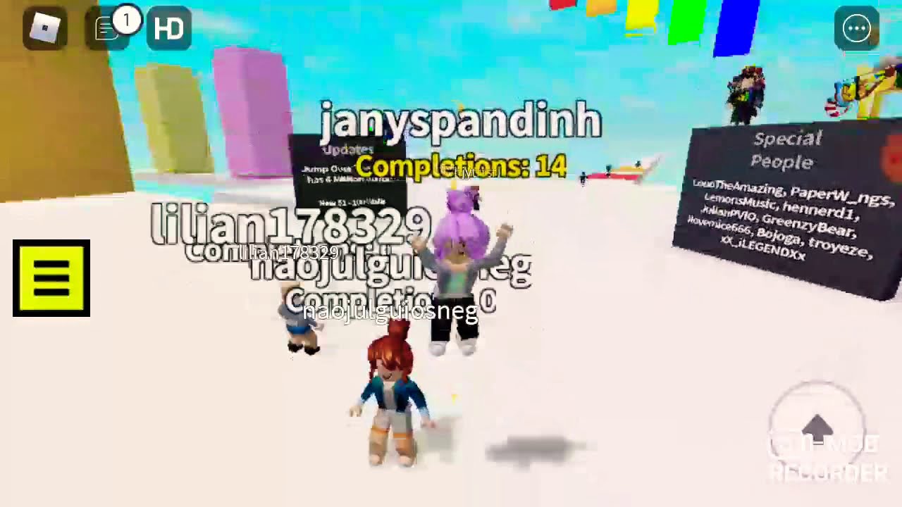 Jogando jump ove - YouTube