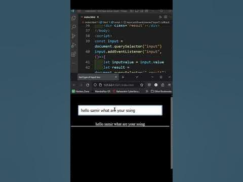Typing Text in JavaScript - YouTube
