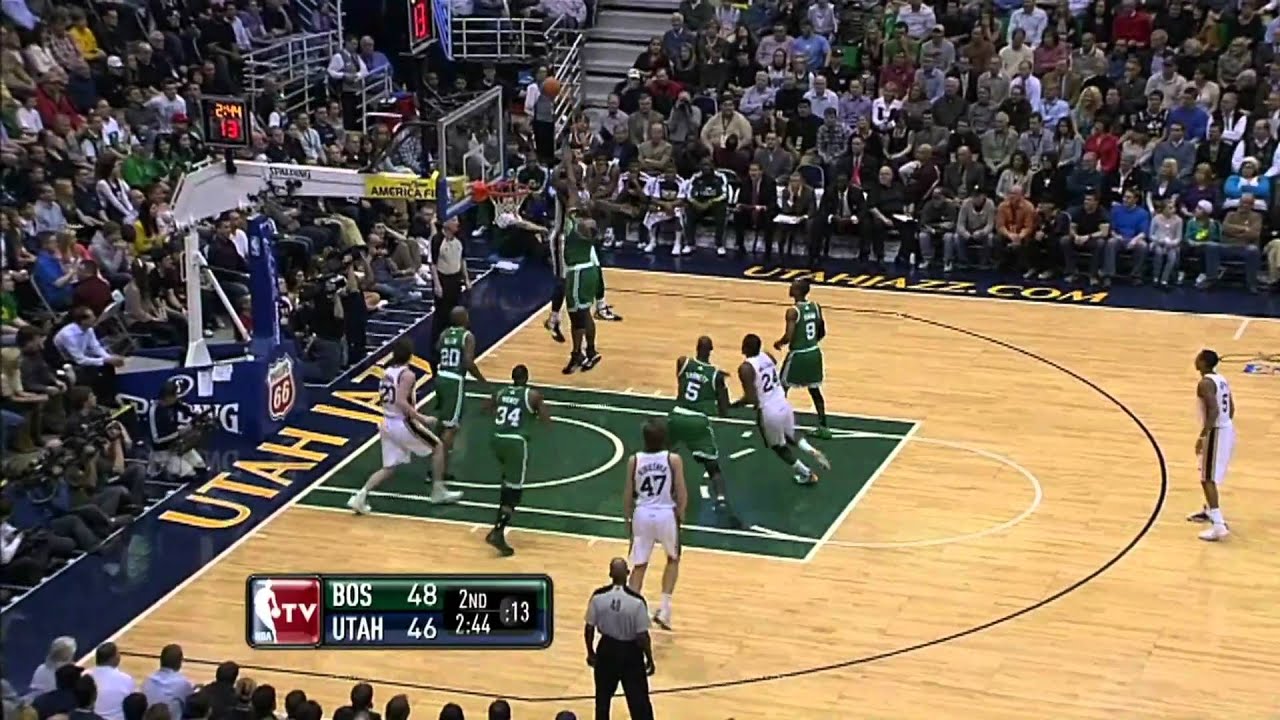 Al Jefferson complete highlights 26pts vs boston celtics 2/28 hd - YouTube
