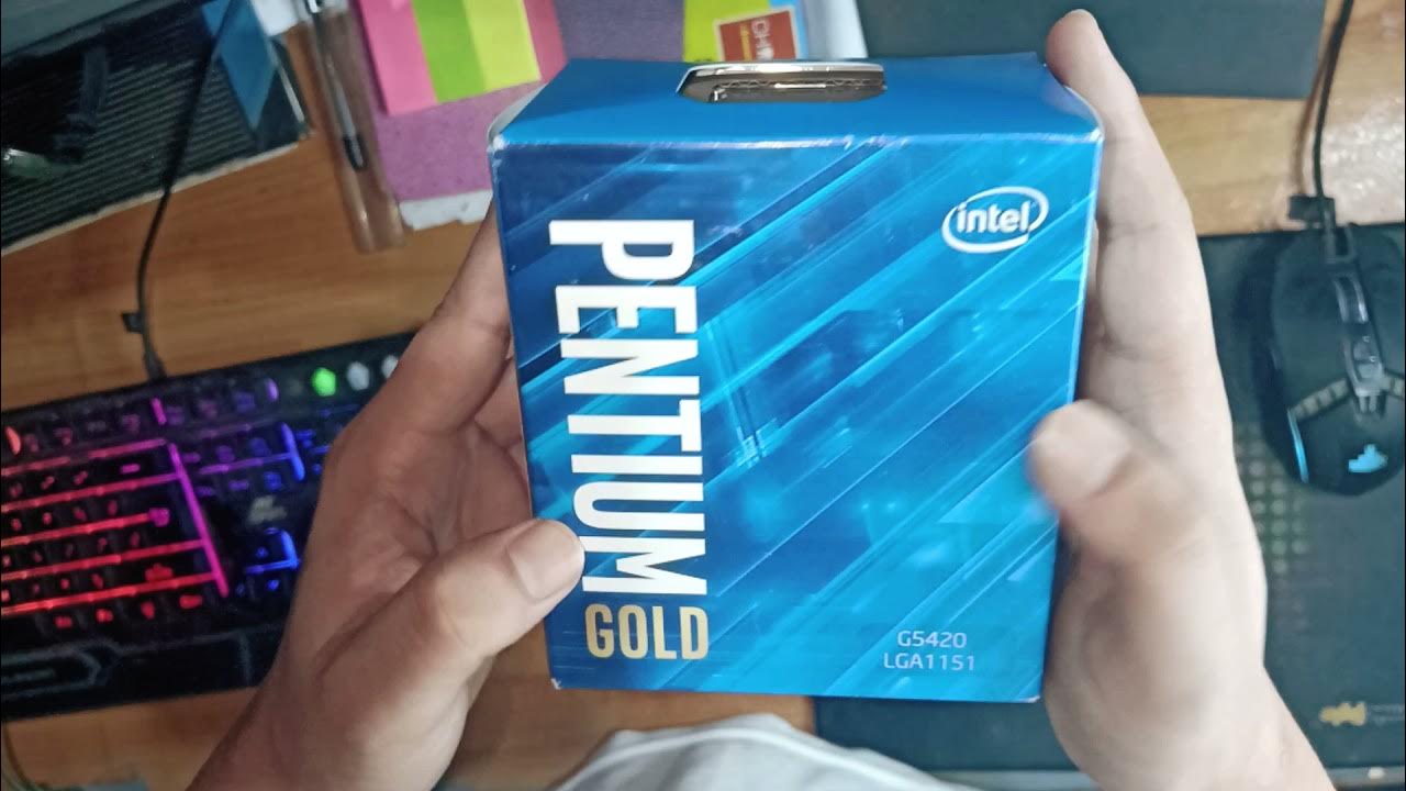 Intel Pentium Gold G5420 Processor 4M Cache, 3 80 GHz - YouTube