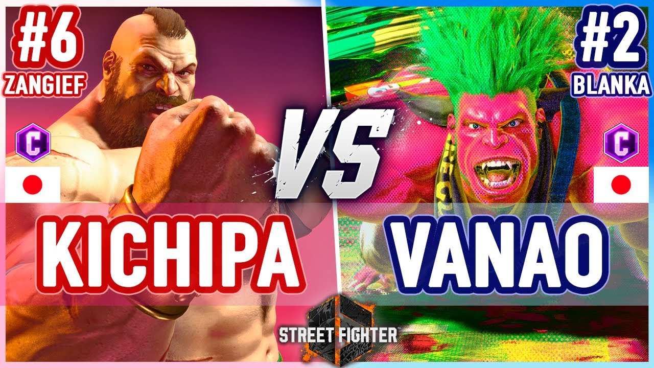 SF6 🔥 Kichipa (Zangief) vs Vanao (Blanka) 🔥 Street Fighter 6 - YouTube