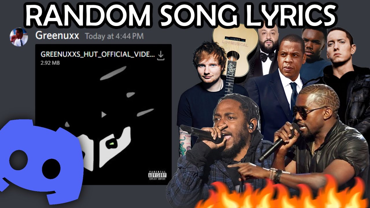 Discord Sings Random Song Lyrics - YouTube