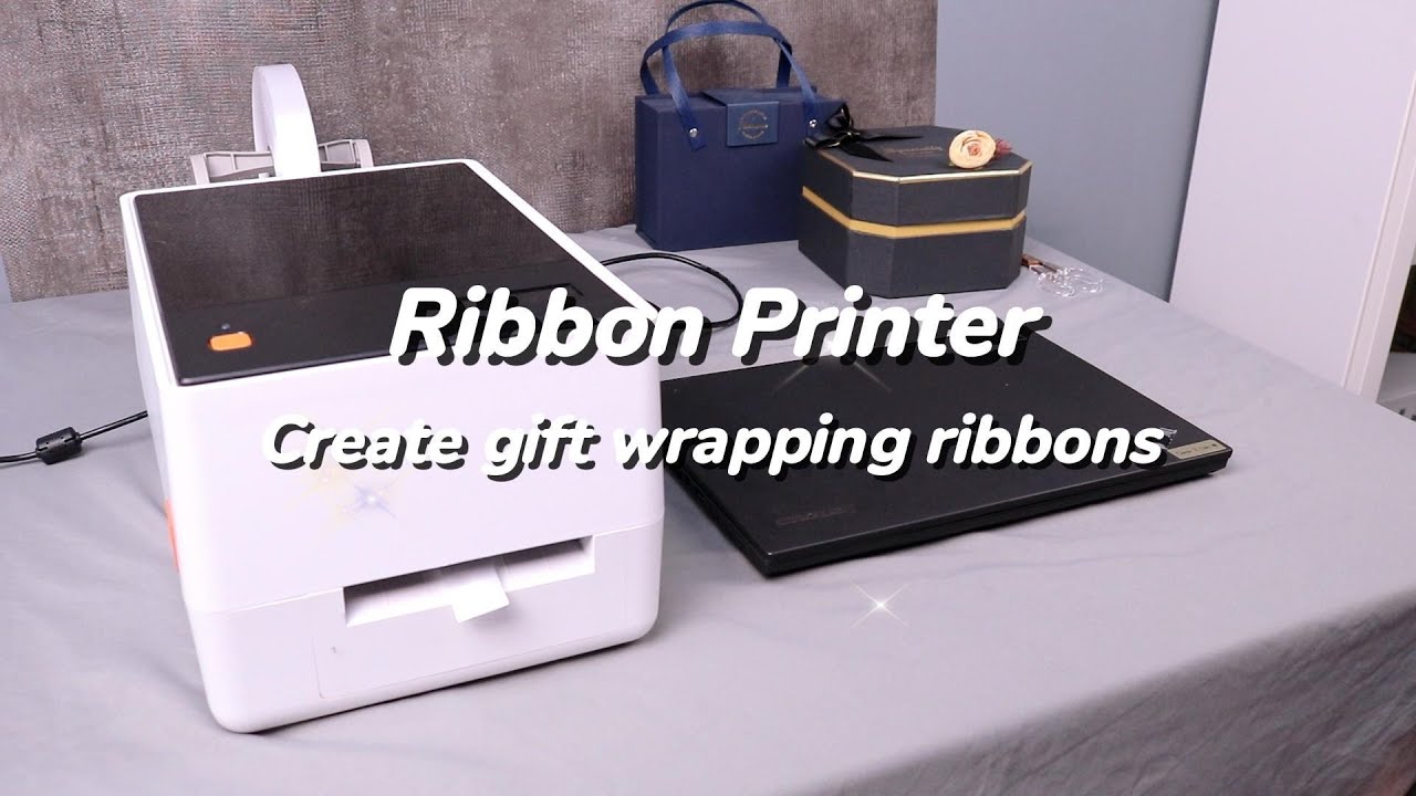 To create a gift-wrapping ribbon by yourself! - YouTube