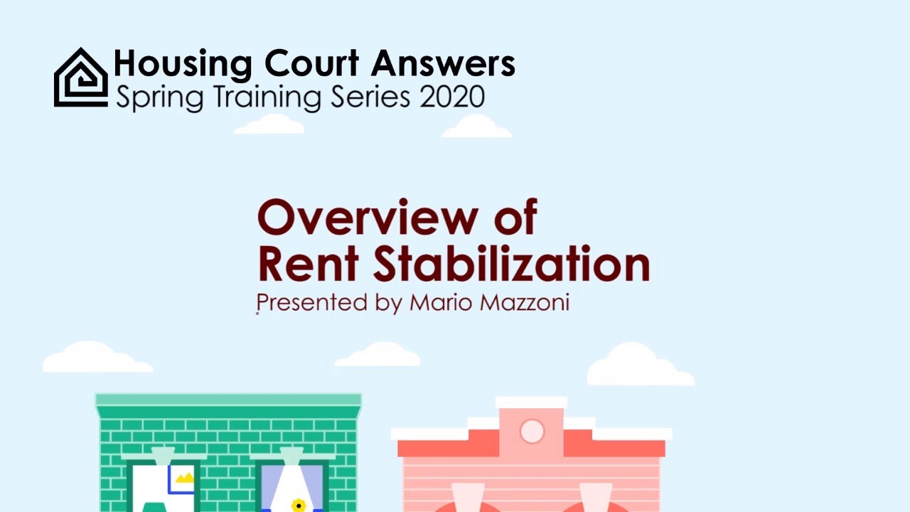 Overview of Rent Stabilization - YouTube