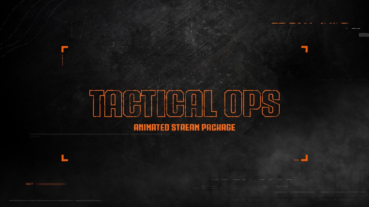 Tactical Ops Stream Package - OverlayUniverse - YouTube