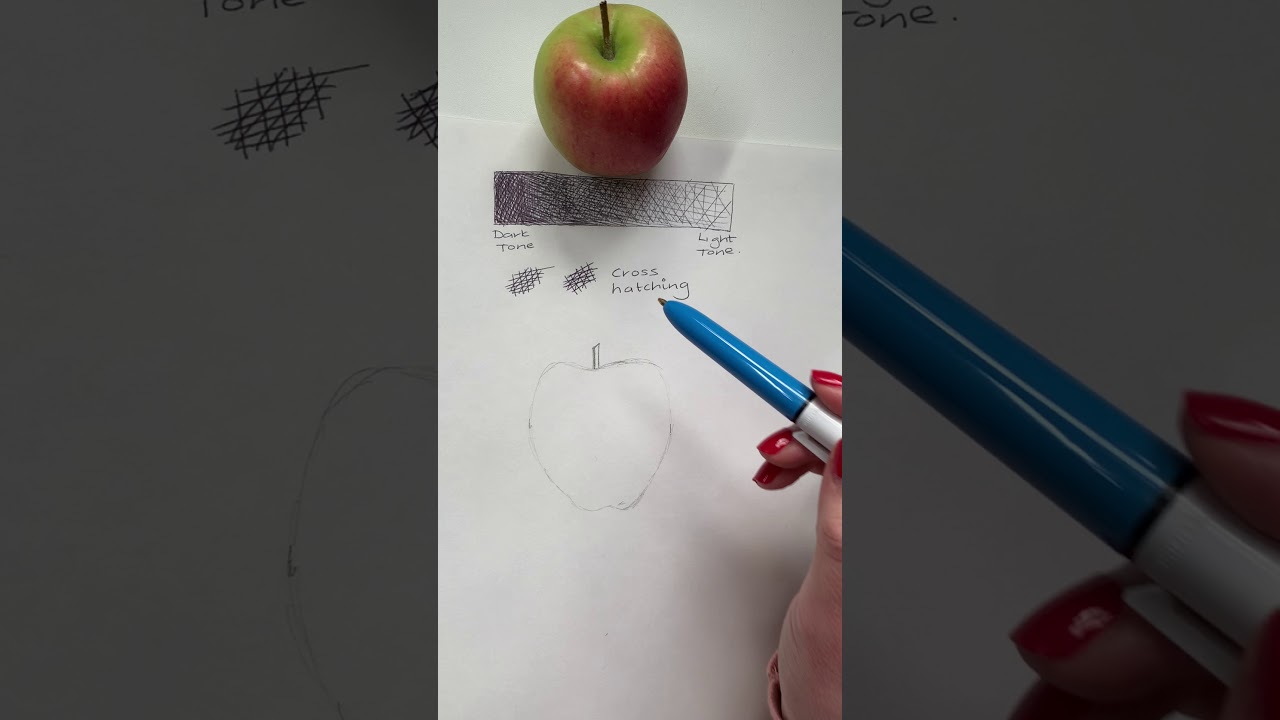 Ink Drawing - Draw the outline - YouTube