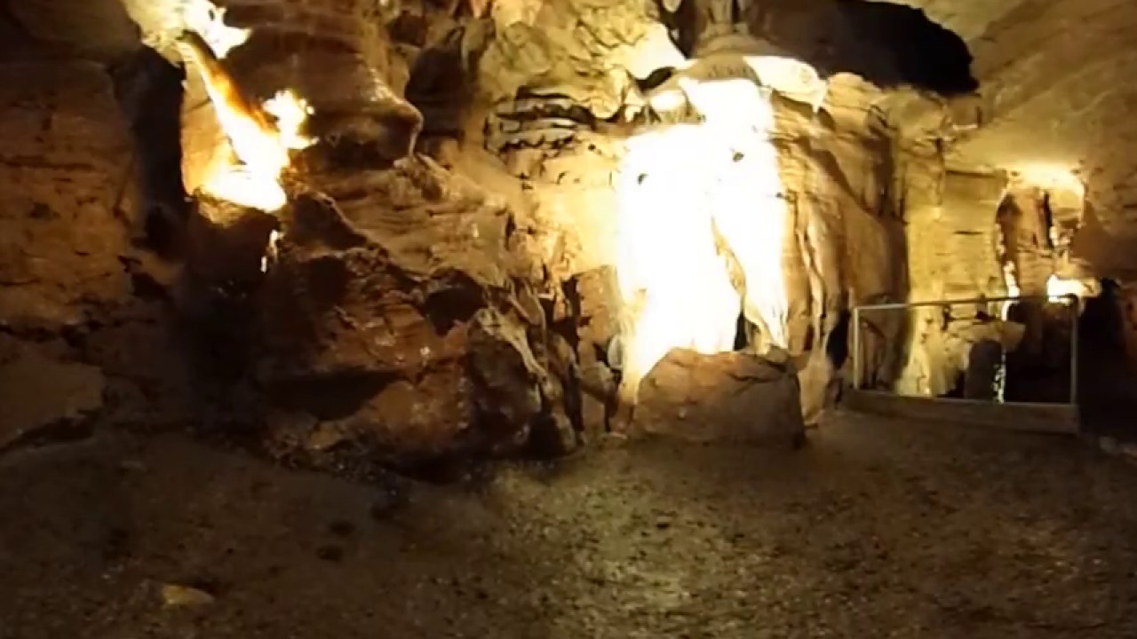 360 VR Tour of Lincoln Caverns Huntingdon PA - YouTube