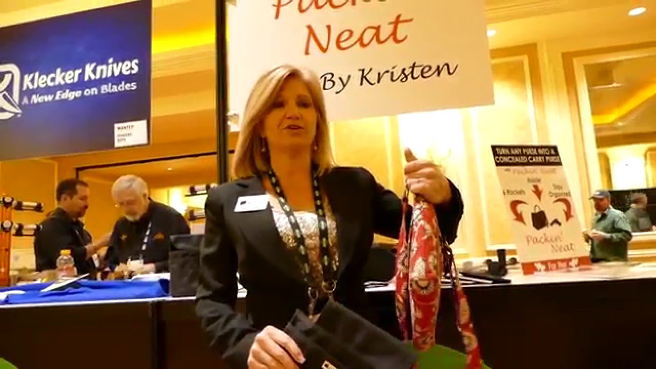 2016 SHOT Show - Packin' Neat Purse Holsters - YouTube