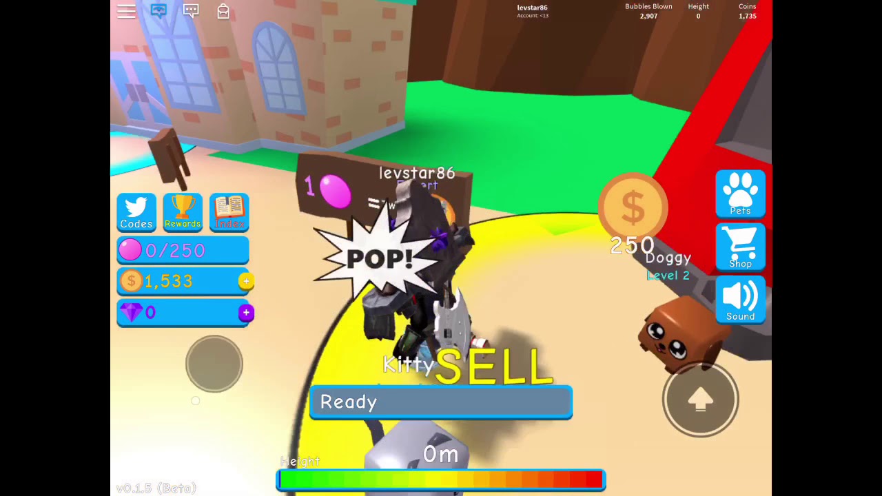 Bubble Gun Simulator Roblox(new) - YouTube