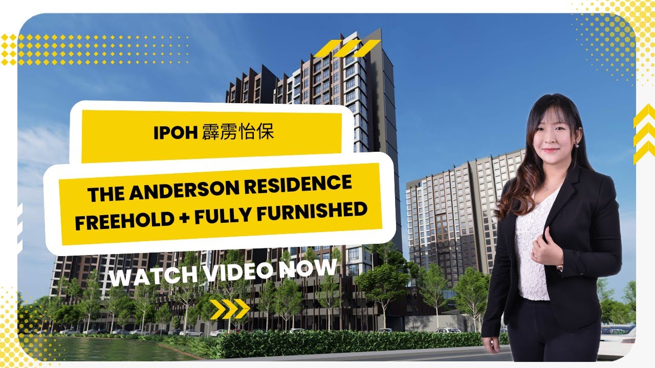 The Anderson Condo (Phase 2)@ Ipoh Town 怡保公寓市中心永久地契公寓+家私全包 - YouTube