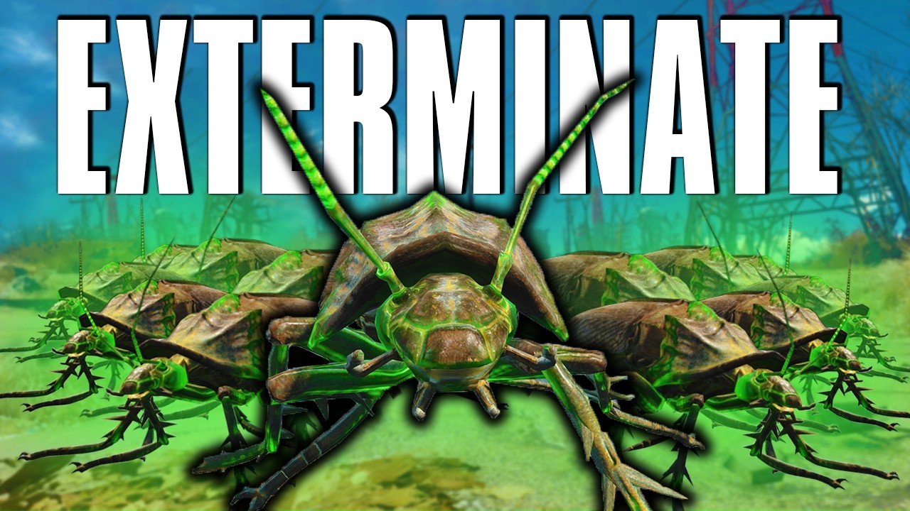 Fallout 4 But The Roaches Double Every Day - YouTube