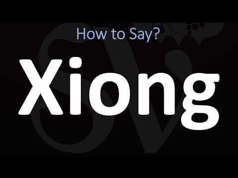How to Pronounce Xiong? (CORRECTLY) - YouTube