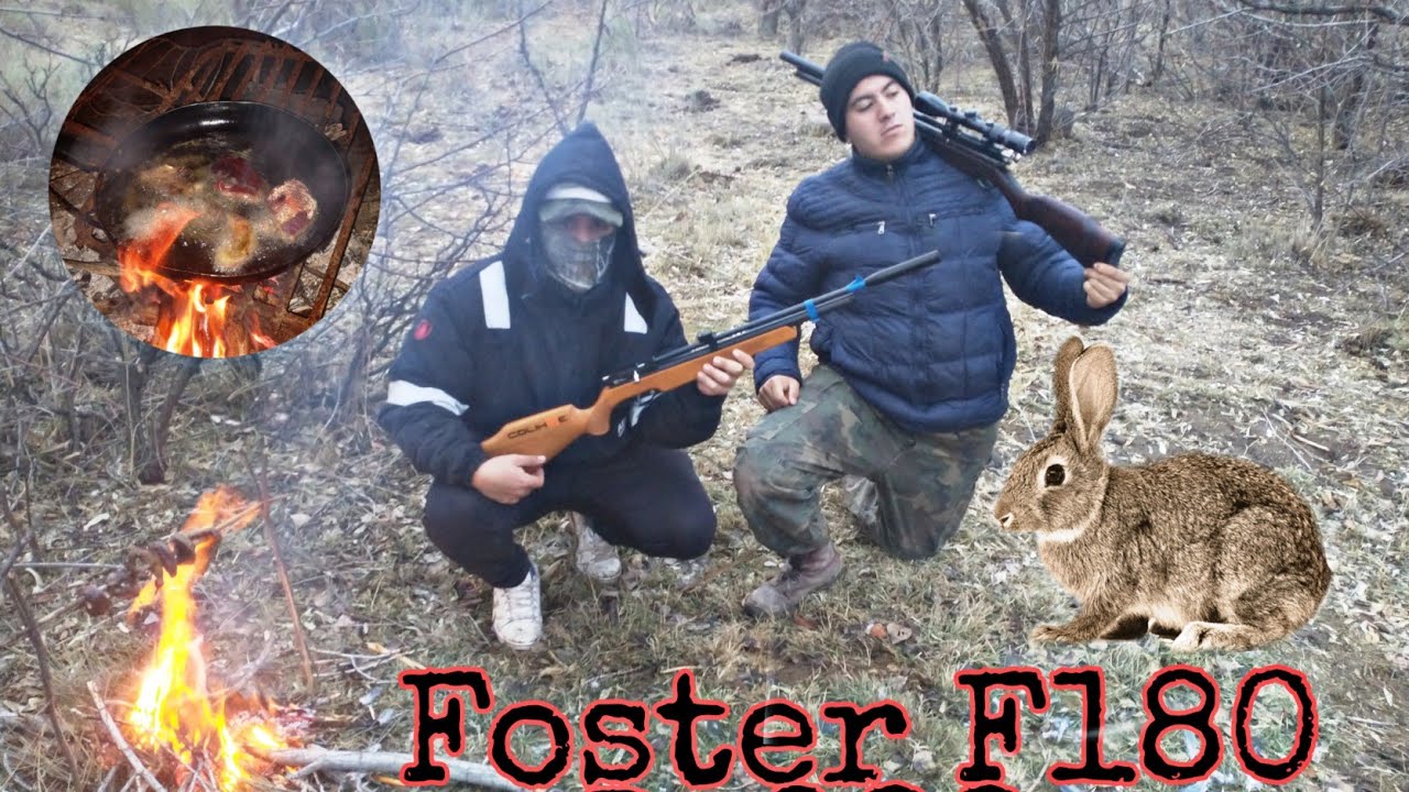 CAZA Y COCINA DE PALOMAS Y CONEJOS CON FOSTER F180 Y PR900W🔥🐇 /cacería ...