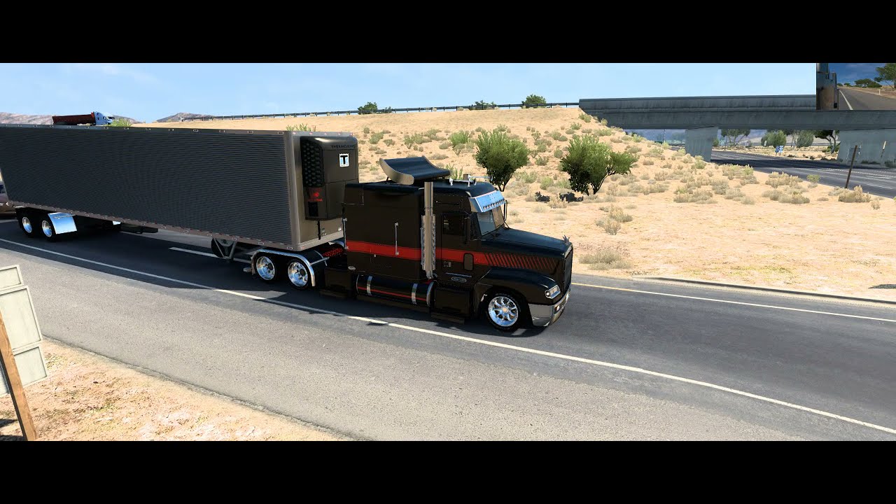 ATS Freightliner FLD Custom Updated Truck.1.40 - YouTube