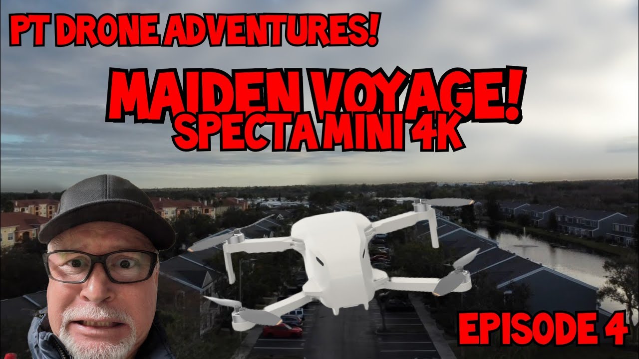 Specta Mini 4k 1st Flight by Newbie! - YouTube