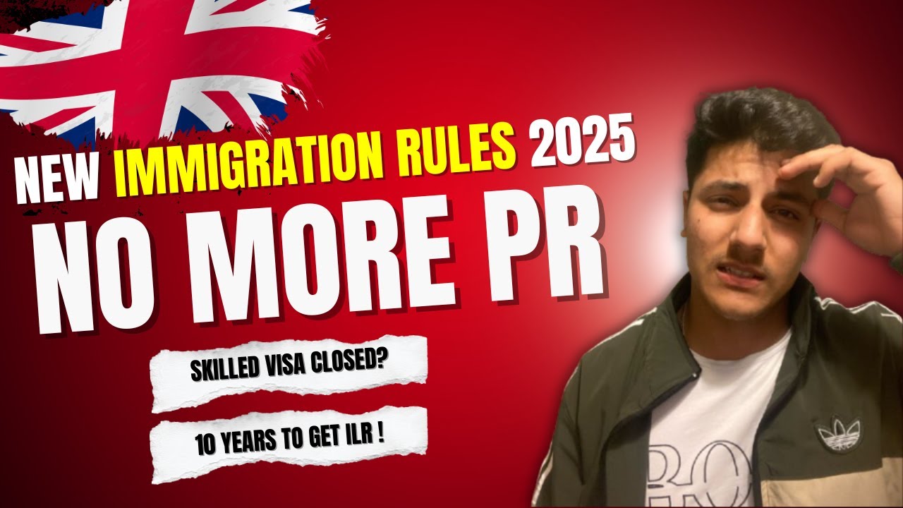 New UK Immigration Rules 2025: 10-Year PR Route Explained - YouTube