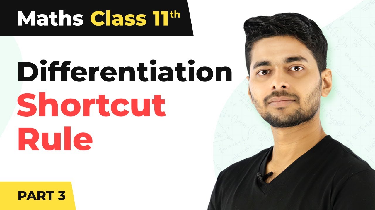 Short Cut Method of Differentiation : Chain Rule (Part 3 ...
