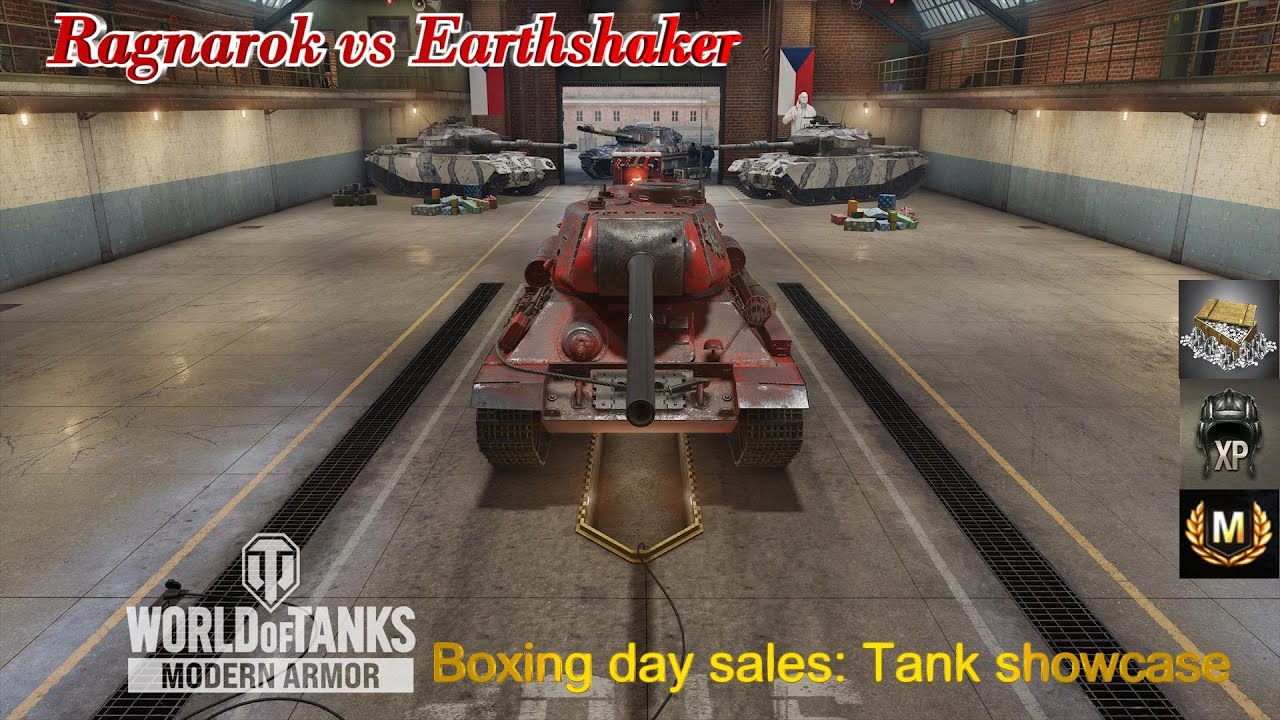 Ragnarok and Earthshaker tank showcase WOT Console - World of Tanks ...