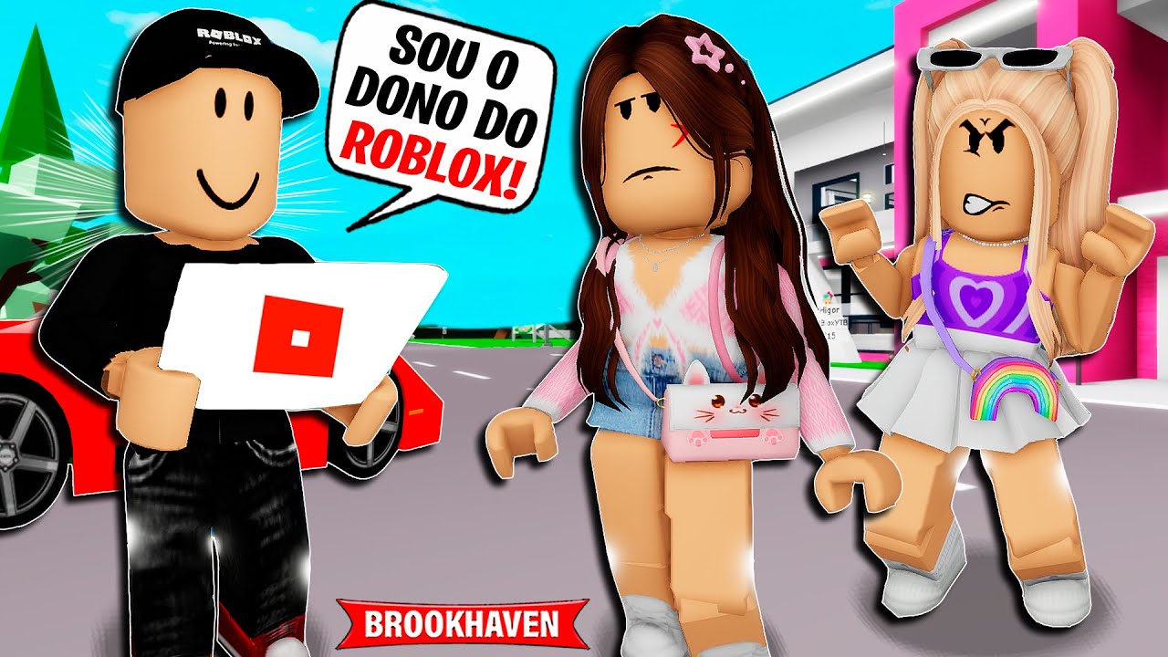 O MENINO que FINGIA ser O DONO do ROBLOX | Historinhas Brookhaven ...