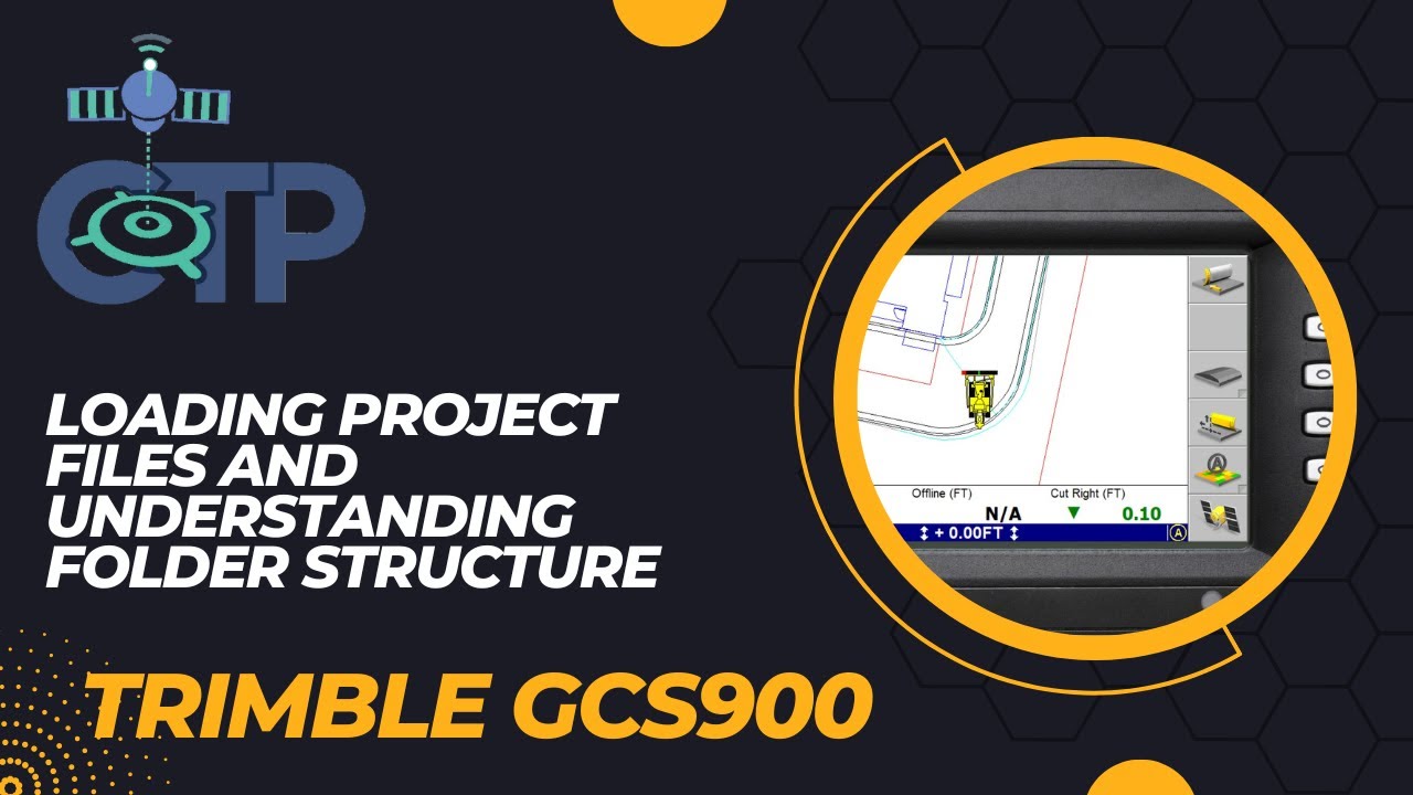 Loading Project Files - Folder Structure - Trimble GCS900 - YouTube