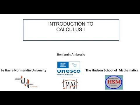 Introduction to Calculus I, Lecture 4 - YouTube