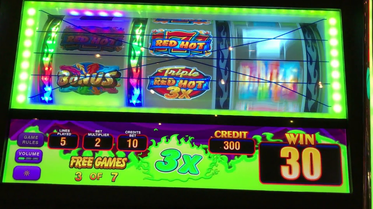 💥Watch This Triple Red Hot Slot Machine Live Play💥 - YouTube