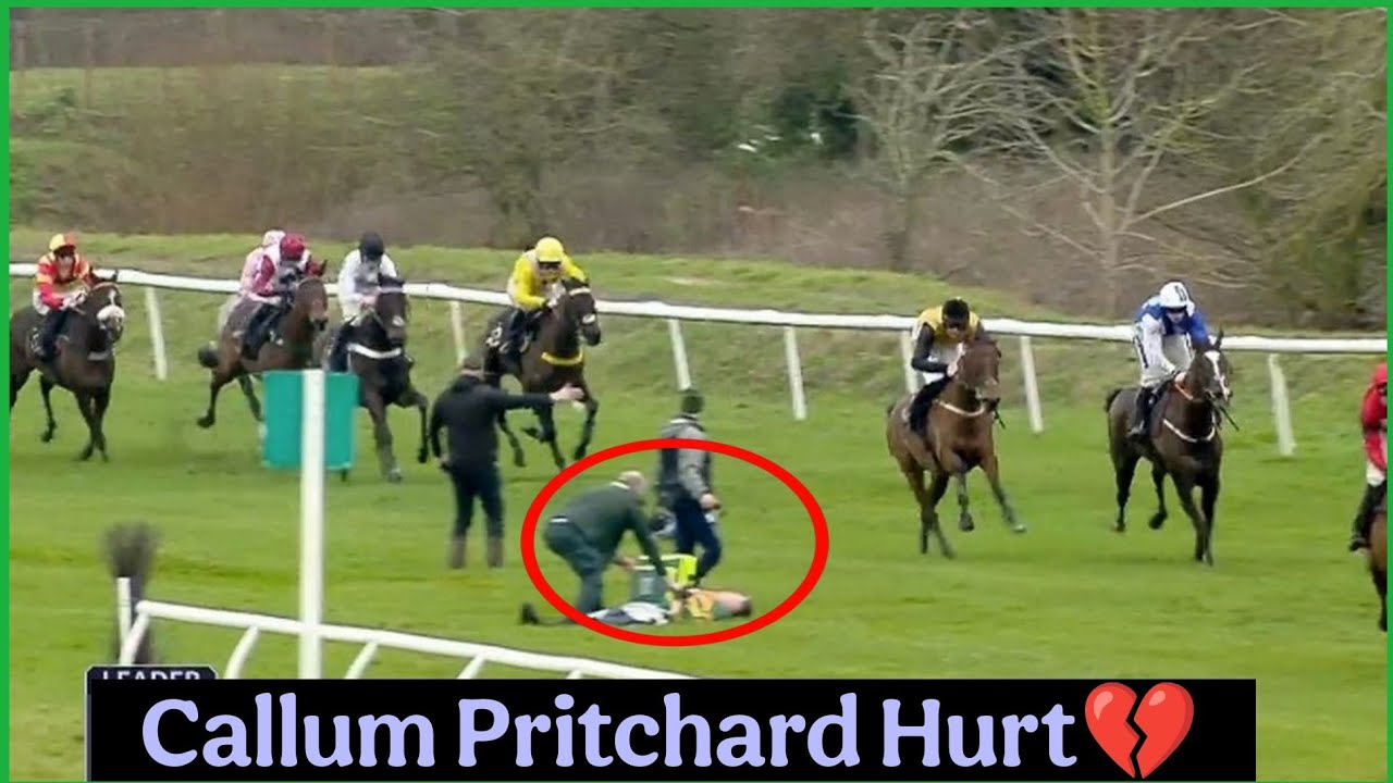 Jockey Callum Pritchard Hospitalised After Nasty Fall at Huntingdon ...