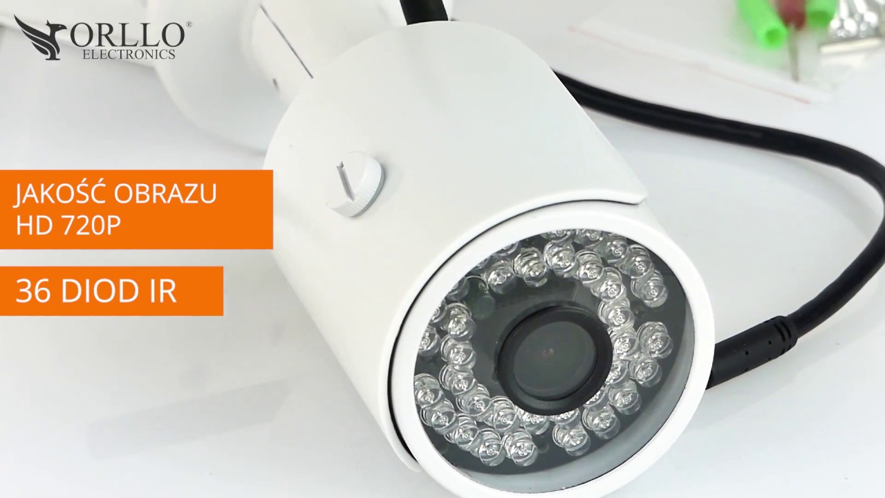 ORLLO CamSim Najlepsza Zewnętrzna kamera bezprzewodowa Gsm SIM 3G Alarm ...