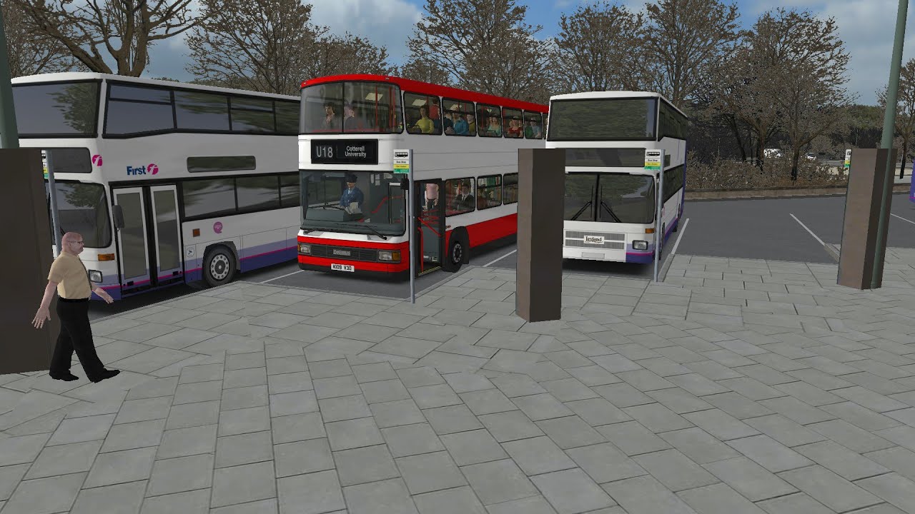 V3D Digibus Phantom | OMSI 2 | U18 University to Bus Station - YouTube