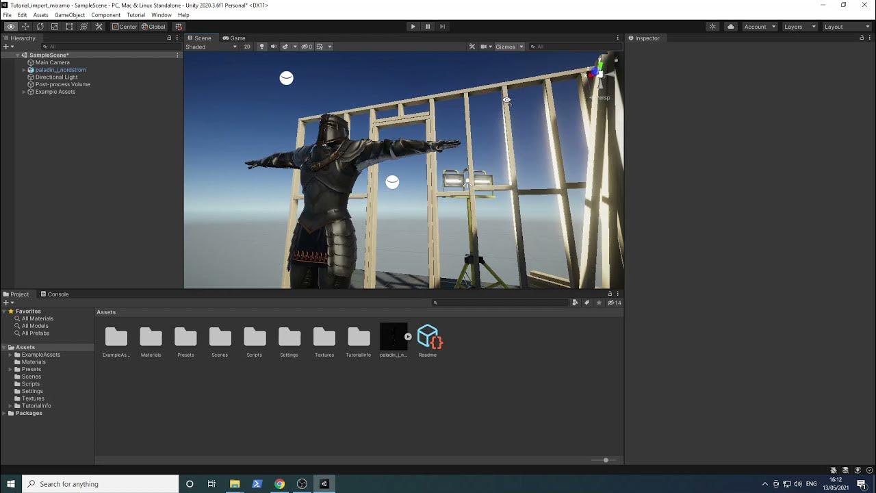 How to import Mixamo Model in Unity / Fix missing Textures FAST - YouTube