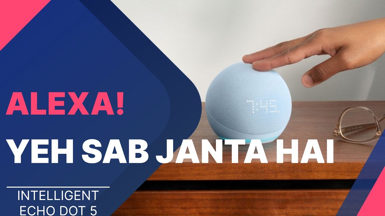 The Intelligent Alexa Robot Device || Amazon Echo Dot 5th Generation ...