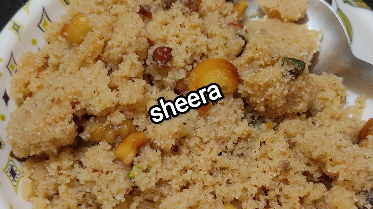 Sheera Kaise Banaye | How to Make Sheera in Hindi | Sooji Halwa Recipe ...