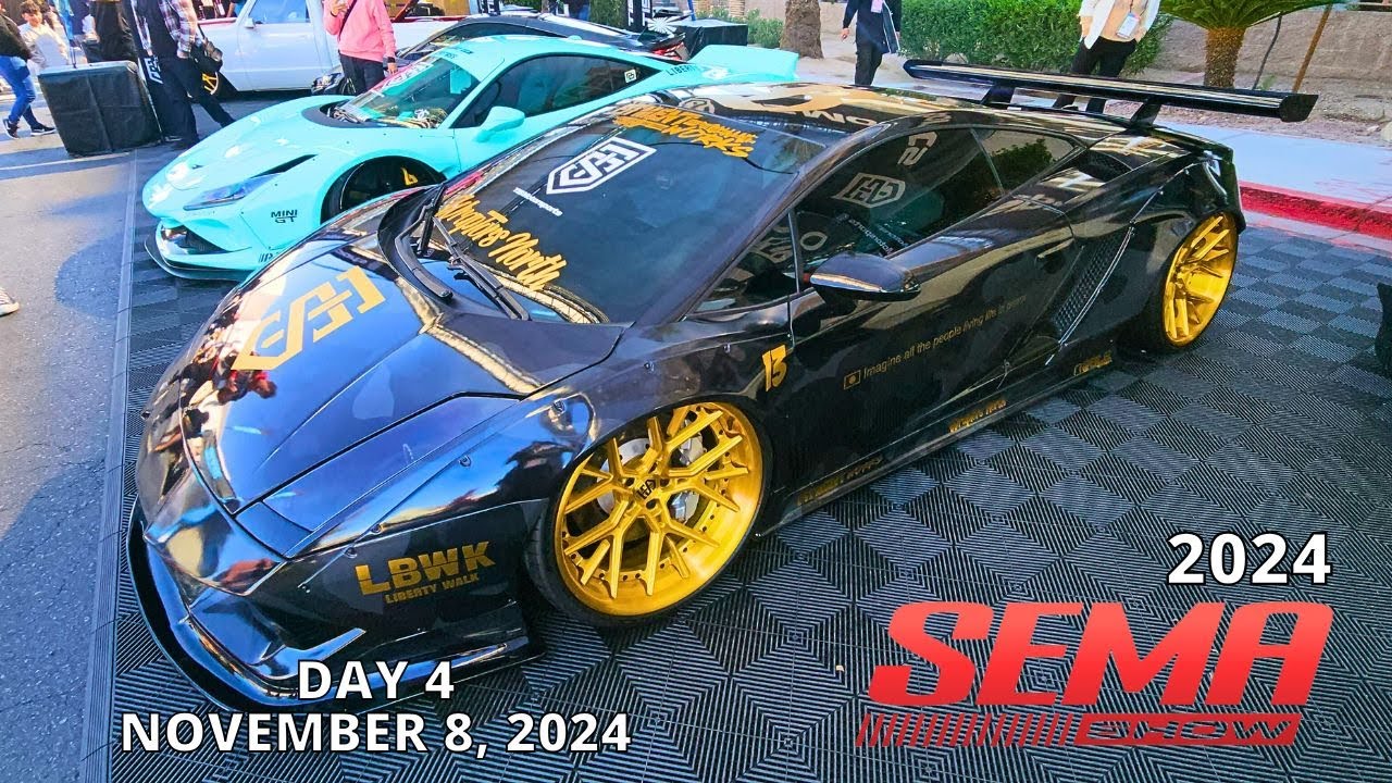 SEMA show 2024 Highlights - Amazing Cars, Trucks, Drifting - Las Vegas ...