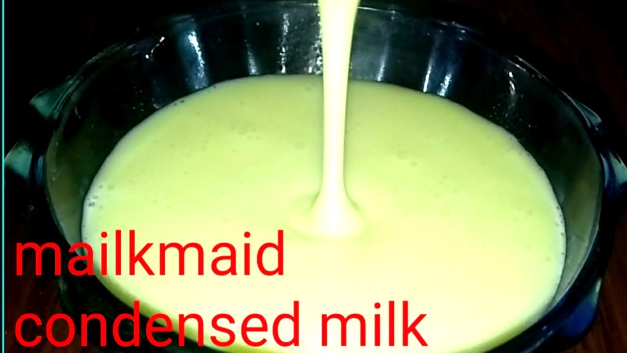 మిల్క్ మెయిడ్ కండెన్సడ్ మిల్క్ (or) milk maid condensed milk|| home ...