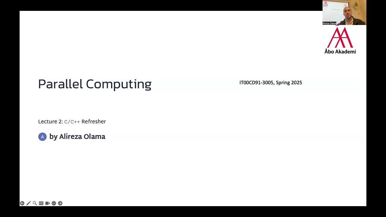 Lecture 2 C:C++ refresher - YouTube