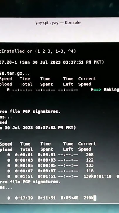 Linux konsole - YouTube
