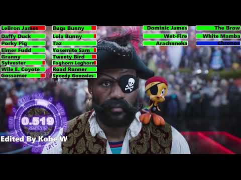 Space Jam: A New Legacy (2021) Final Game with healthbars 1/3
