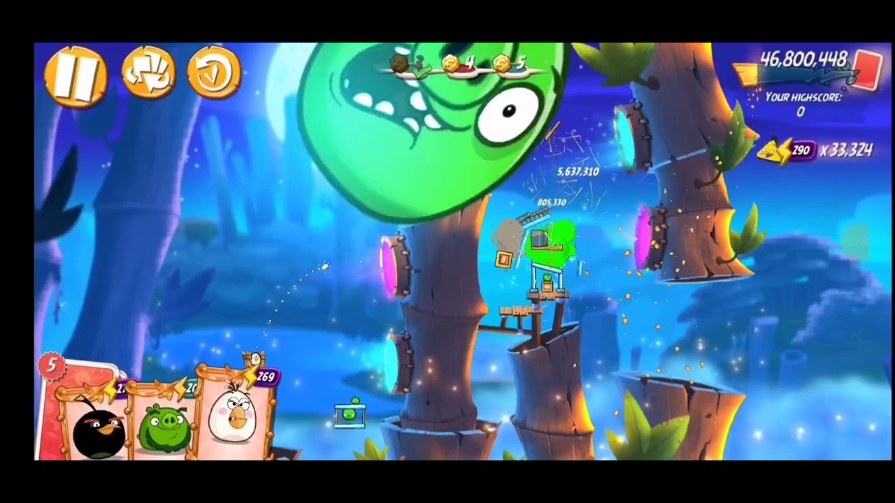 Angry Birds 2 MEBC 2022-09-25 (Terence+Hal, 2122fp) - YouTube