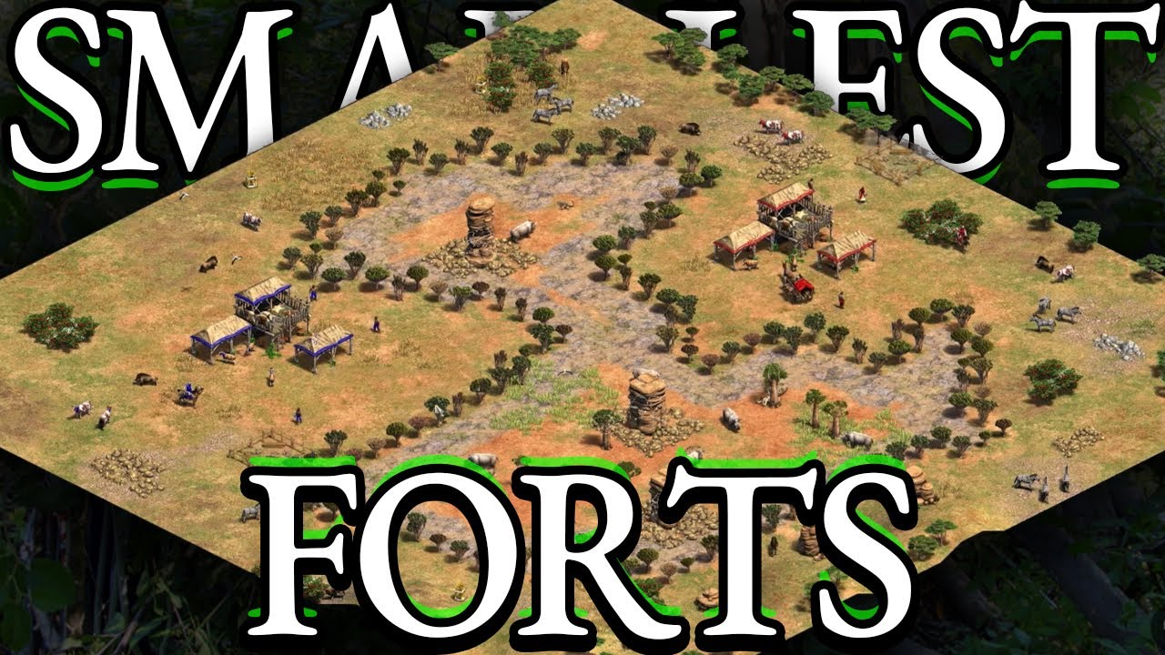 The Smallest Hidden Forts Ever! - YouTube