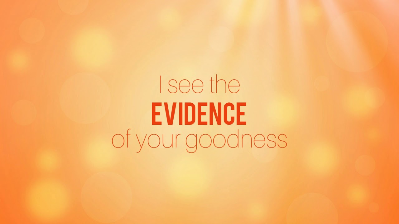 Josh Baldwin - Evidence (lyrics) - YouTube