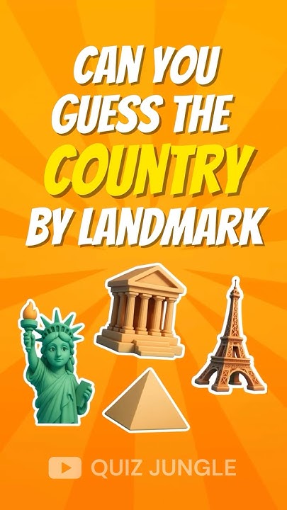 Quiz Guess The Country by Landmark in 5 Seconds 🗼 - YouTube