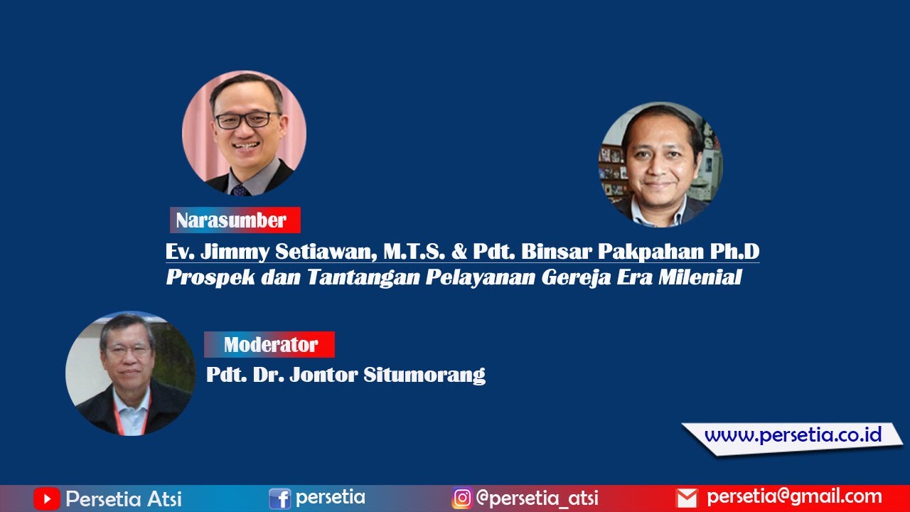 Pdt. Binsar Pakpahan, Ph.D & Ev. Jimmy Setiawan, MTS. - YouTube
