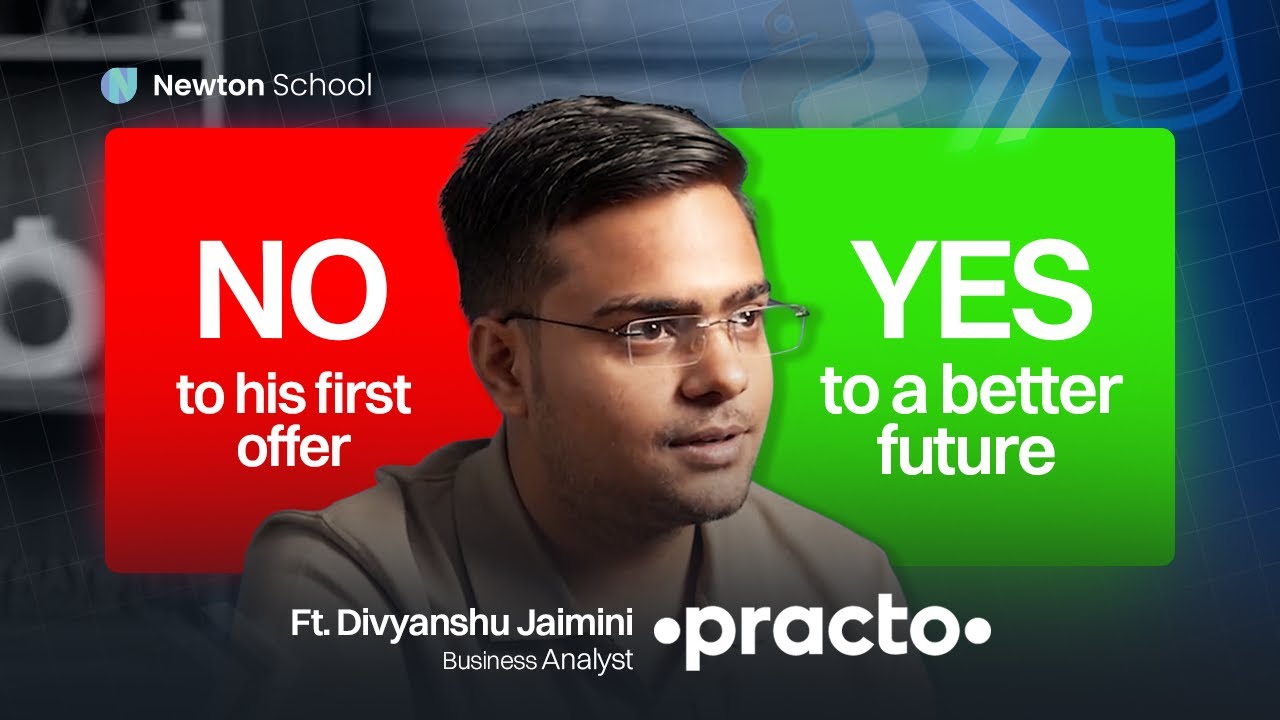 Python Developer to Business Analyst | Divyanshu’s Business Analytics Success | Newton School ...