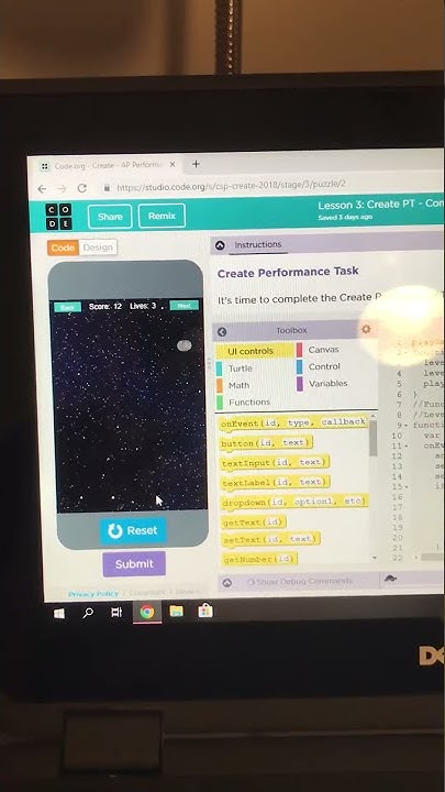 AP Computer Science - Create PT - Clicker Game - YouTube