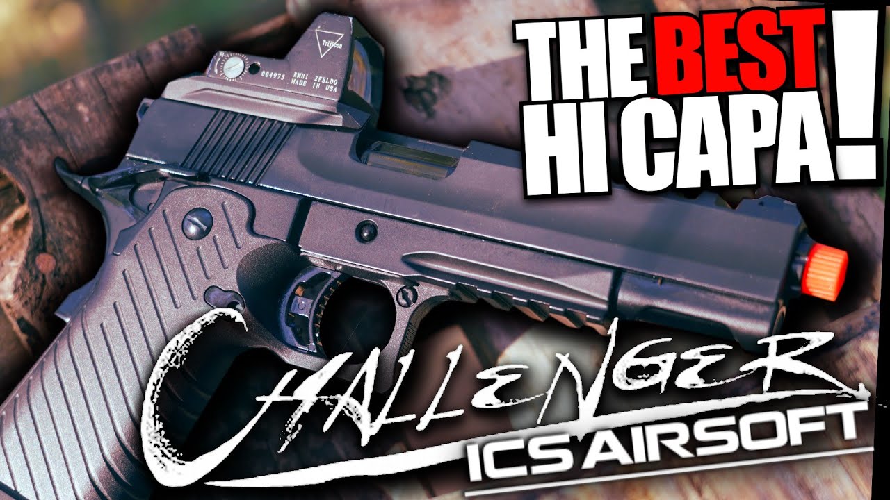 I Think This Is The BEST Hi Capa (ICS Challenger Airsoft Unboxing ...