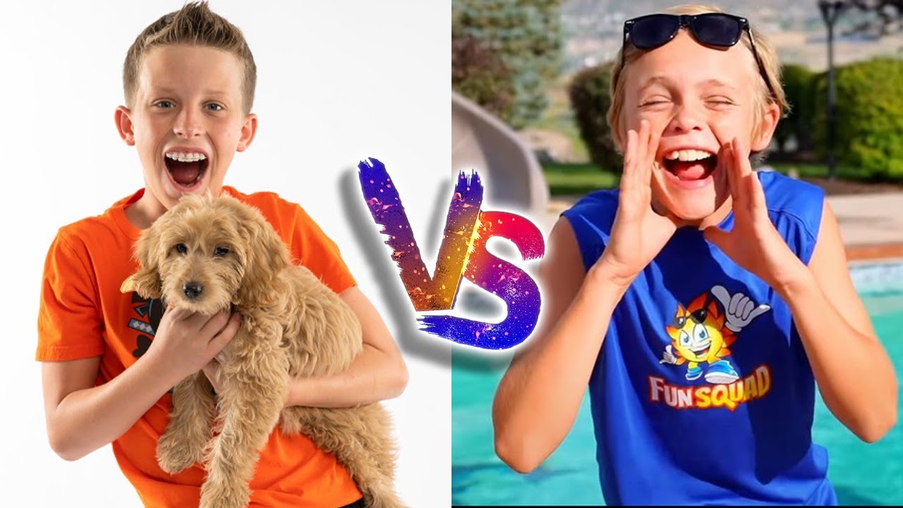 Paxton Myler (Ninja Kidz) Vs Jack Skye (Kids Fun TV) 🔥 Transformation ...